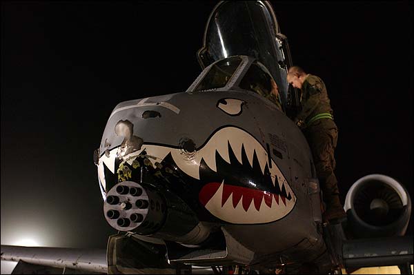 A-10 Thunderbolt Nose Art Photo Print for Sale
